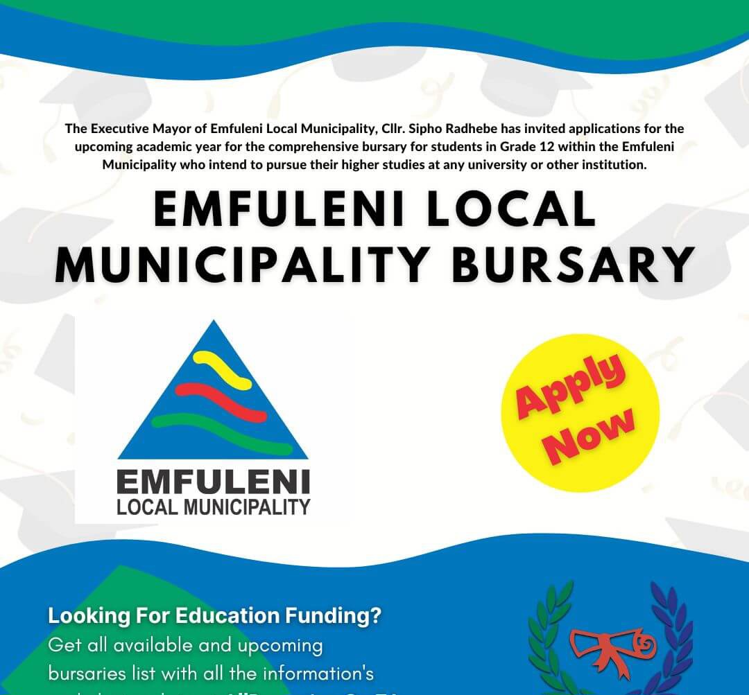 Emfuleni Local Municipality Bursary 2024 - Kasi Blitz